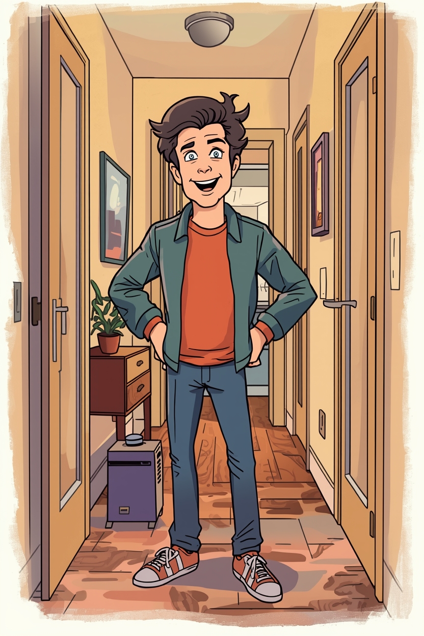 Cosmo Kramer – The Wild Card Neighbor in Classic Sitcom Comedy